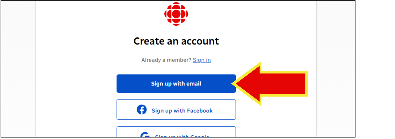 Sign up for a CBC account to access more – CBC Help Centre